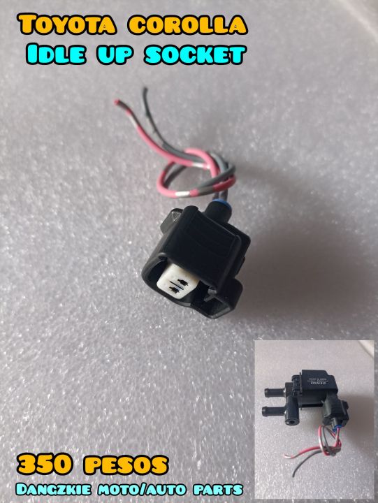 TOYOTA COROLLA 4AFE IDLE UP SOCKET ( 2 PIN ) BIG BODY, LOVELIFE | Lazada PH