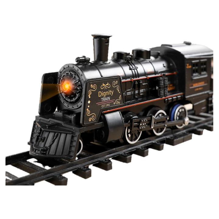 Electric Steam Train Toy Set for Boys 3-4 Years Old BABYSHOME | Lazada