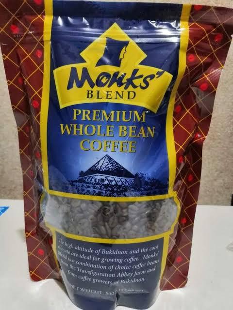 Monk's Premium whole beans coffee 500g | Lazada PH