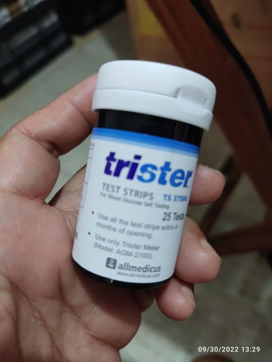 Trister Blood Glocuse Test Strips | Lazada PH