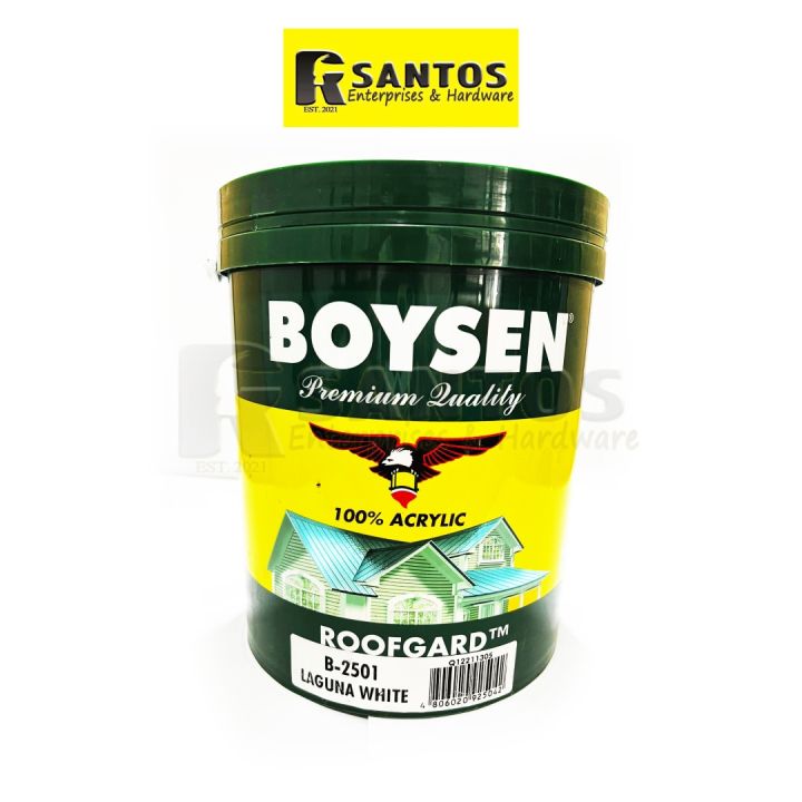 Boysen Roofgard (Laguna White) | Lazada PH