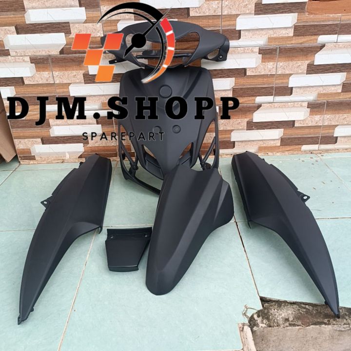 full body halus yamaha mio smile hitam doff | Lazada Indonesia