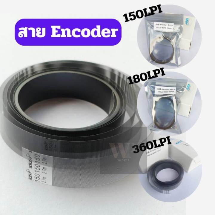 เอ็นโคดเดอร์ 150LPI 180LPI 360LPI แรสเตอร์แถบEncoder strip ฟิล์มตะแกรง ...