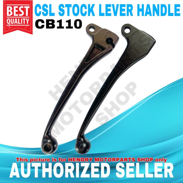 CSL Clutch Stock Lever Brake Lever Left & Right Handle For HONDA CB110 ...