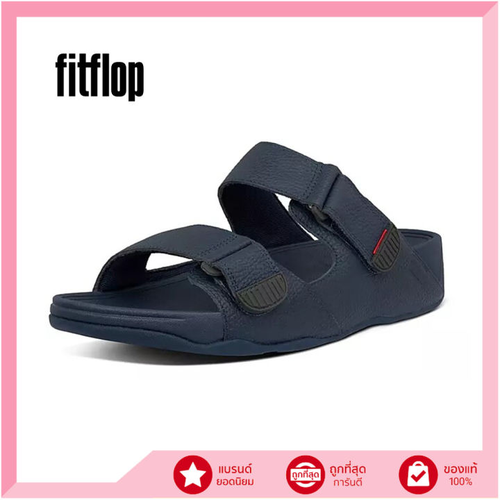 FITFLOPS GOGH MOC WATER-RESISTANT รองเท้าแตะแบบรัดส้นผู้ชาย รุ่น GT5-A83 สีน้ำตาล สีฟ้าเข็ม สีดำ ...