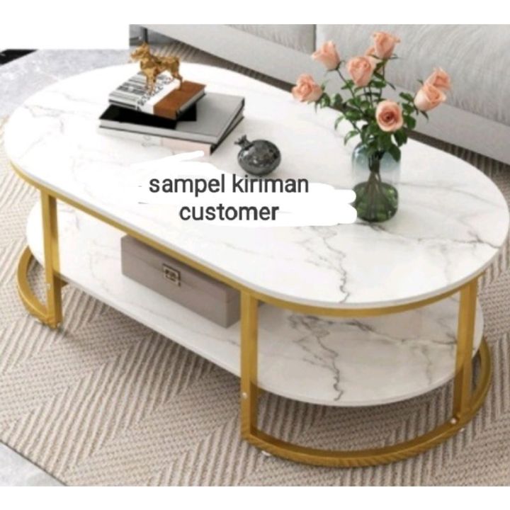 Meja konsol - Consol table - Meja marble - meja tamu | Lazada Indonesia