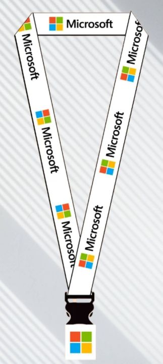 MICROSOFT ID LACE LANYARD | Lazada PH