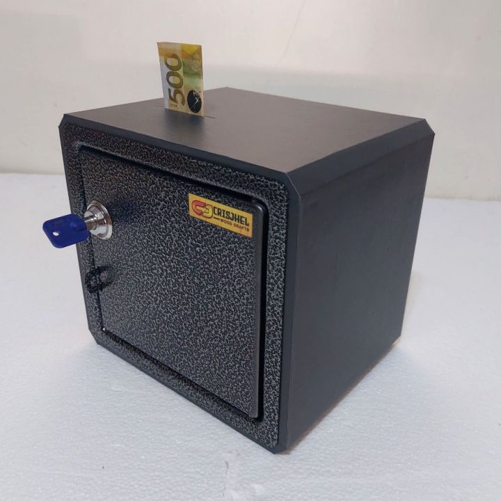 MINI-BLACK Alkansya Vault Direct Supplier & Manufacturer ipon challenge ...