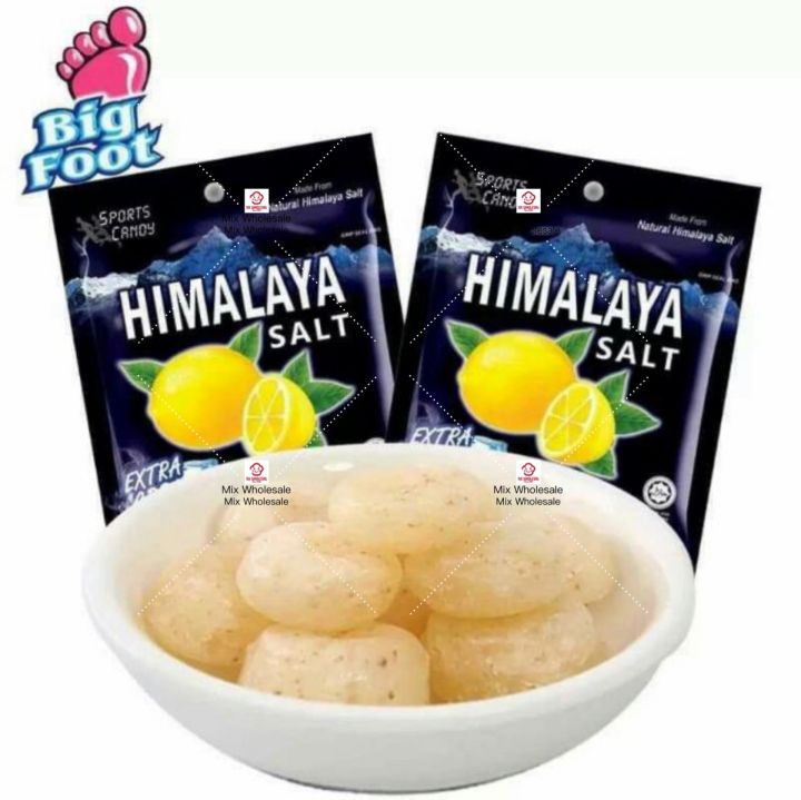 Himalaya Salt Sport Candy Extra Cool / Ginger Lemon(15g x 12 packs) 100 ...