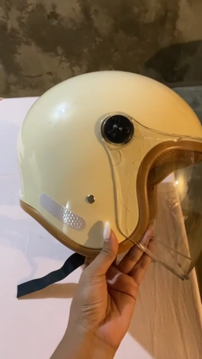 NEVA Retro Classic Vintage Helmet Motorcycle Half Face for Men Women ...
