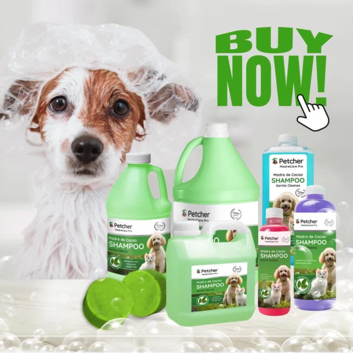 Petcher Madre De Cacao 3 in 1 Pet Sulit Bundle Pet Shampoo and Cologne ...