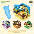 Spongebob Building Blocks สับปะรด House ร้านอาหาร Anchor House Tree ...