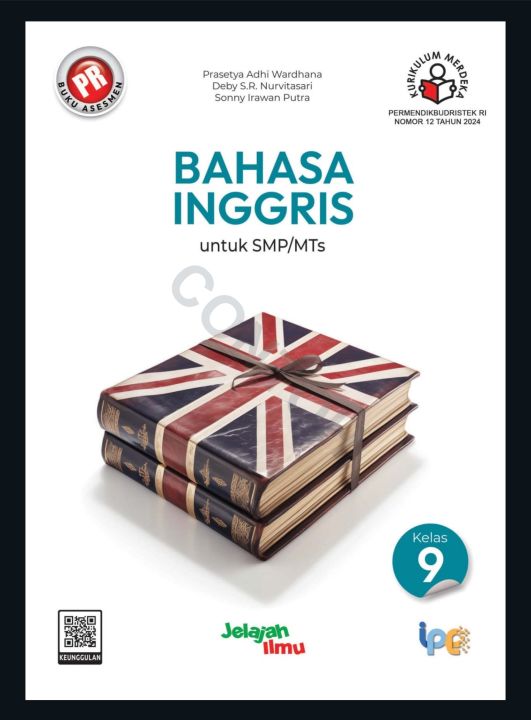 Buku lks pr interaktif bahasa inggris SMP kelas 9 Kurikulum Merdeka Tahun 2024 Intan Pariwara ...