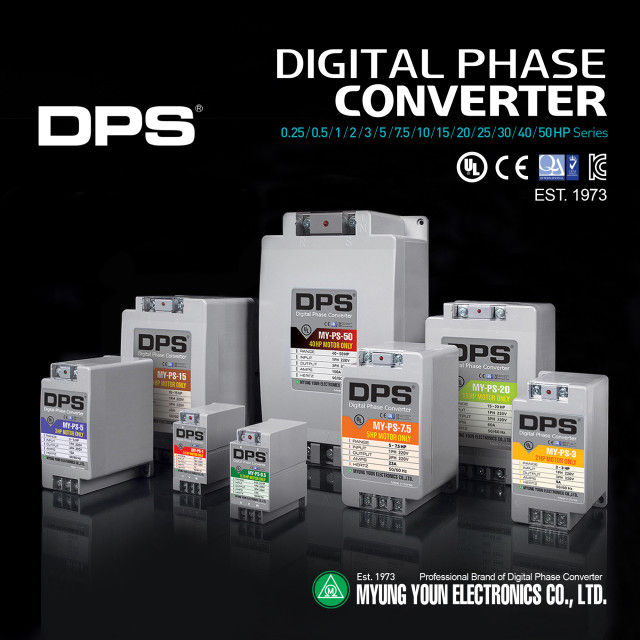 Single Phase to 3 Phase Converter, from 0.5HP - 20HP, 1.5A - 60A, 0.4kW ...