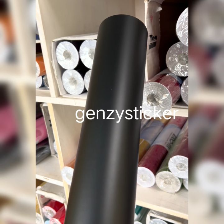 stiker skotlet hitam doff sticker scotlite hitam dop | Lazada Indonesia