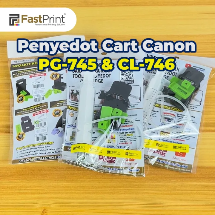 Toolkit Penyedot Cartrdige Canon 745 746 810 811 | Lazada Indonesia