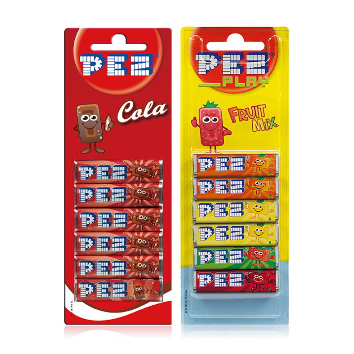 Pez PEZ European Import Snacks Cola Sharing Children's Gumball Machine ...