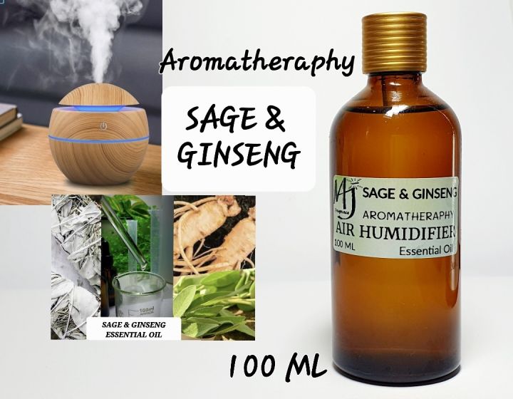 WATER SOLUBLE ESSENTIAL OIL FOR AIR HUMIDIFIER / SAGE & GINSENG SCENT ...