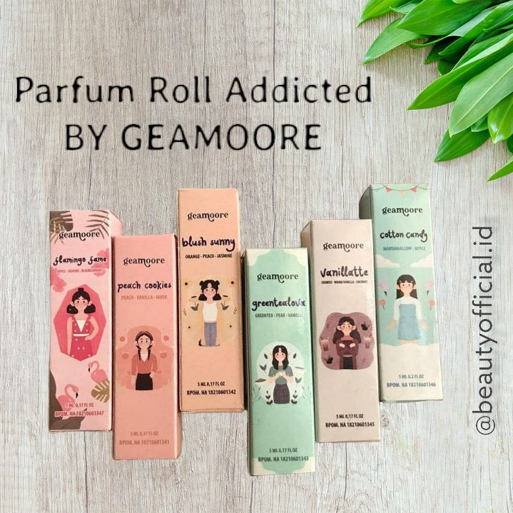 [FREE GIFT] Parfum Addicted Series Geamoore Roll On / Parfum Cewe Cowo ...
