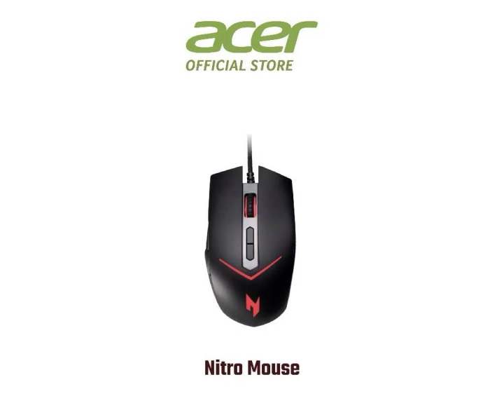 [100% Original] Acer Nitro Gaming Mouse | Gaming Mouse | Lazada
