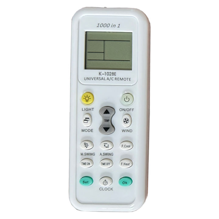 1000 in 1 Universal Remote Control K 1028E AC Digital LCD for Air ...