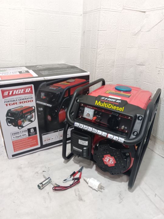 Genset 1200Watt Generator TIGER TGR3000 AVR | Lazada Indonesia