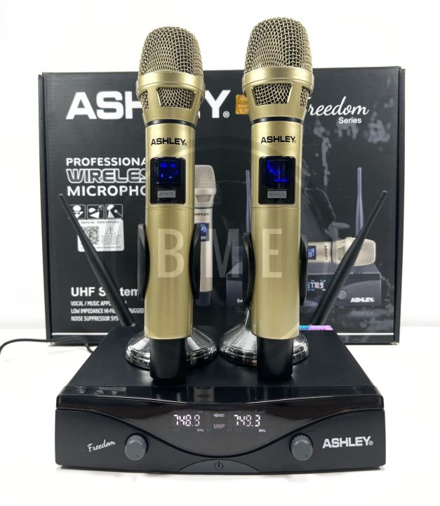 COD Paket Lengkap Promo.. Mic Wireless ASHLEY FREEDOM Original Bisa ...