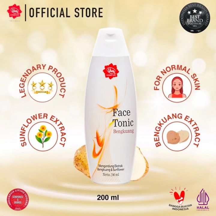 Viva Face Tonic Bengkoang 200ml | Lazada Indonesia