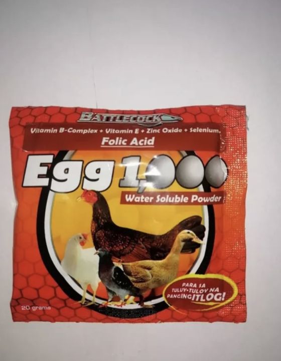 Egg 1000 Vitamin B-Complex + Vitamin E + Zinc Oxide + Selenium + Folic ...