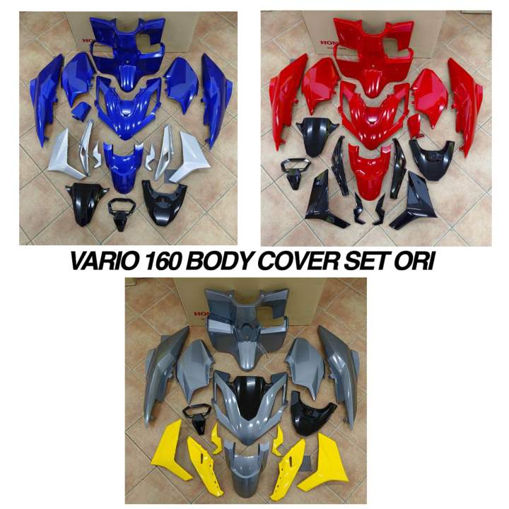 HONDA VARIO 160 BODY COVER SET ORIGINAL HONDA VARIO COVER SET KOSONG ...