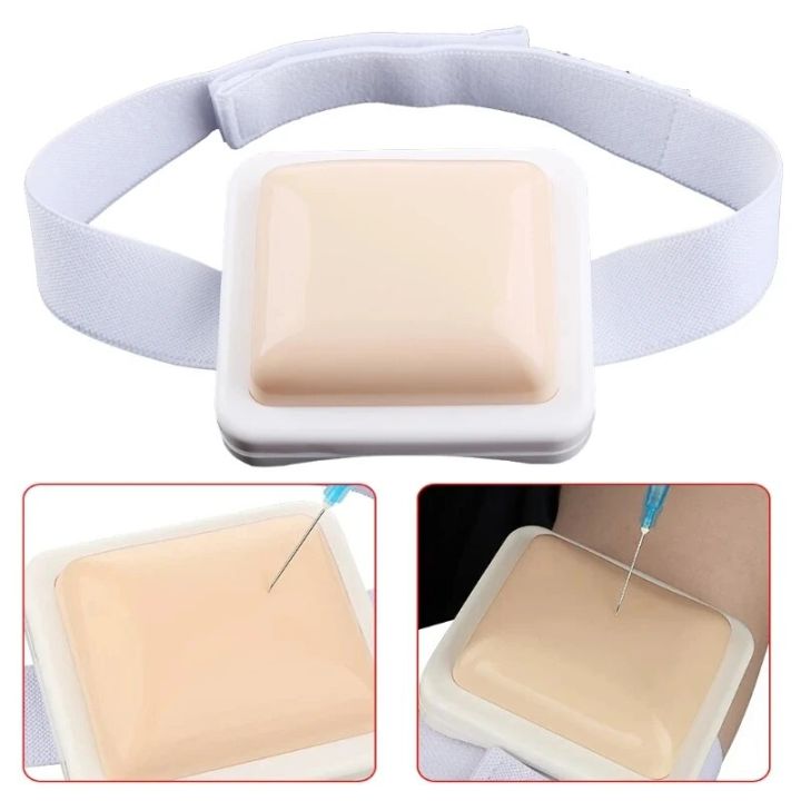 Nurse Muscle Injection Training Pad Doctor Injection Pad-Plastic ...