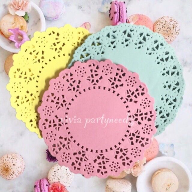 50pcs Disposable paper doilies | Lazada PH