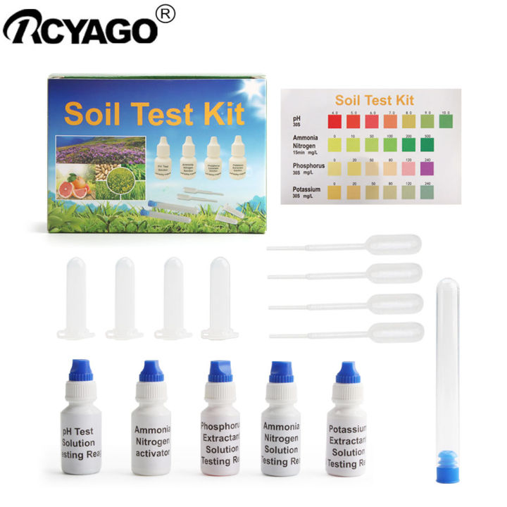 LAZADA 4 in 1 Soil Tester Soil PH Meter Ammonia Nitrogen Meter ...