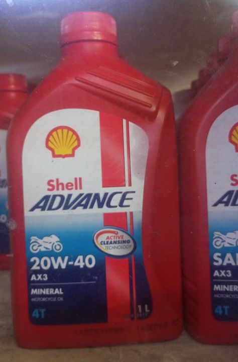 Shell ADVANCE Original 20W-40 Mineral Oil | Lazada PH