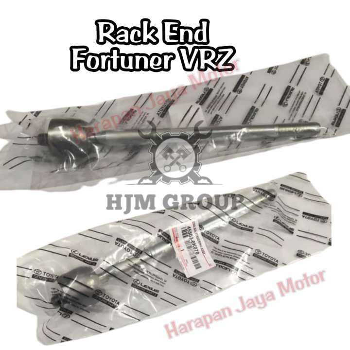 RACK END LONG TIEROD FORTUNER VRZ / HILUX REVO 2GD ASLI 45503-0K070 ...