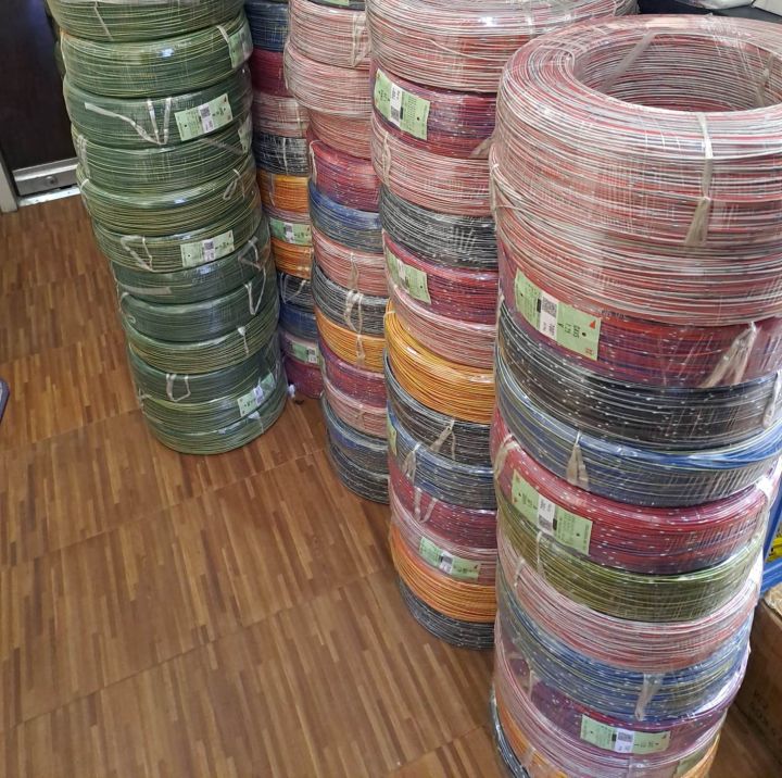 (1 METER) AUTOMOTIVE/MOTORCYCLE JAPAN WIRE HEAVY-DUTY ASSORTED COLORS ...