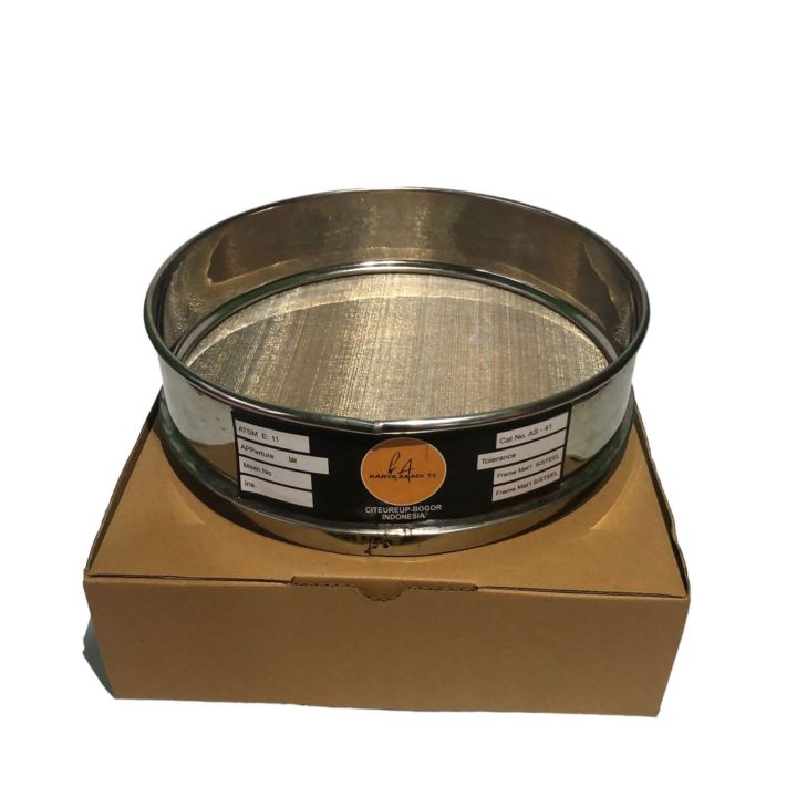 Sieve Test analys Ayakan Bahan Stainless Ukuran Diameter 20cm Varian ...