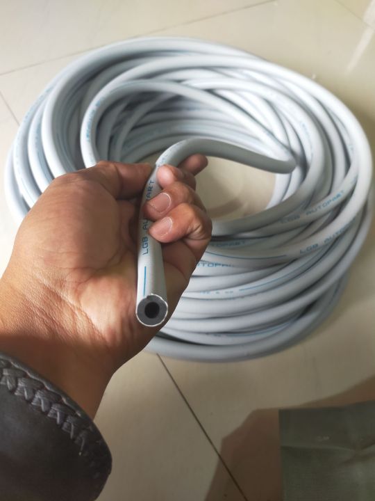 selang minyak bensin dan solar kendaraan ukuran lubang 6 mm.warna abu ...