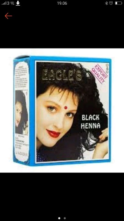 HENNA BLACK 1 SACHET- PEWARNA RAMBUT ALAMI HENNA ORIGINAL | Lazada ...
