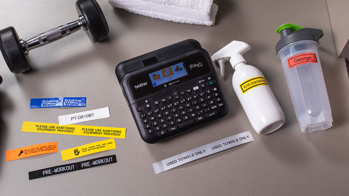 Brother PT-D610BT Label Printer Desktop Bluetooth and PC Connectable ...