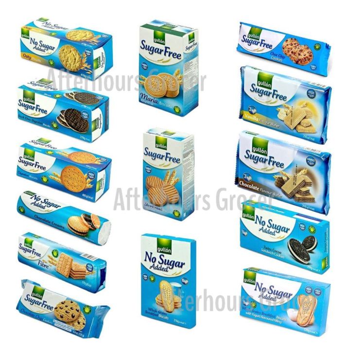 Gullon Sugar Free Biscuits Cookies~Pick Any Flavour You Like | Lazada