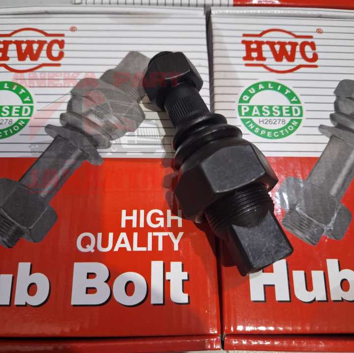 HUB BOLT REAR R/L CANTER PS110 PS125 PS135 BAUT RODA BELAKANG KIRI ...