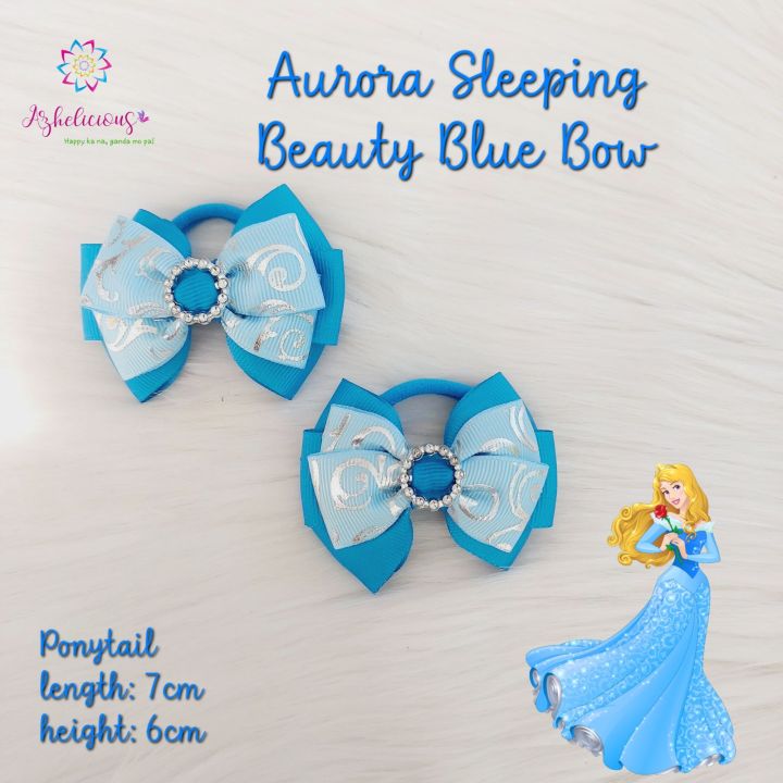 Sleeping Beauty Disney Princess blue ponytail pair | Lazada PH