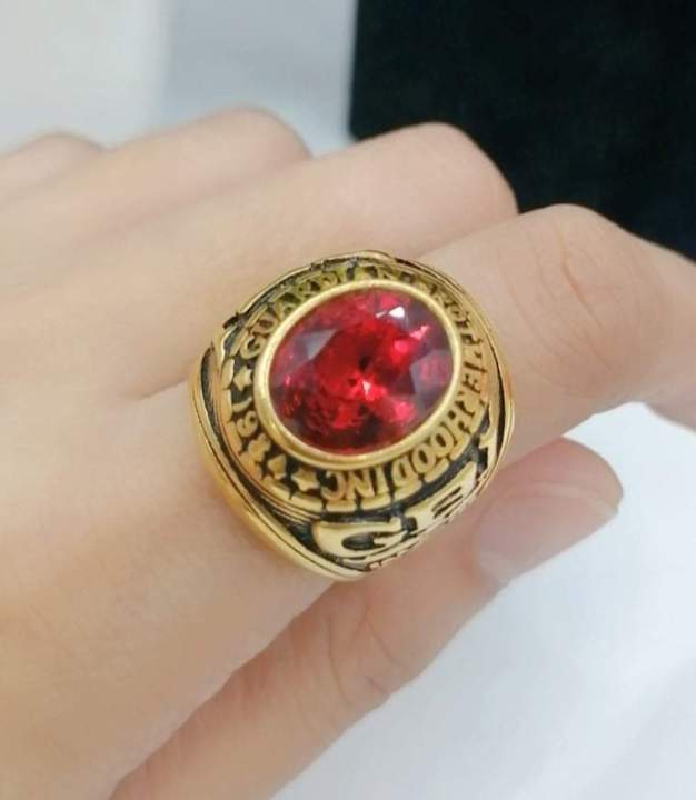 Non-fade/Non-Tarnish Guardian Brotherhood Gold Bullring | Lazada PH