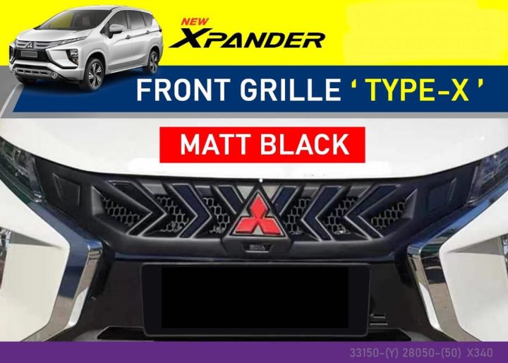 Mitsubishi xpander 2020 2021 2022 front grill grille sarung kidney logo ...