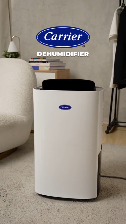 Carrier 30L White Dehumidifier | Lazada PH