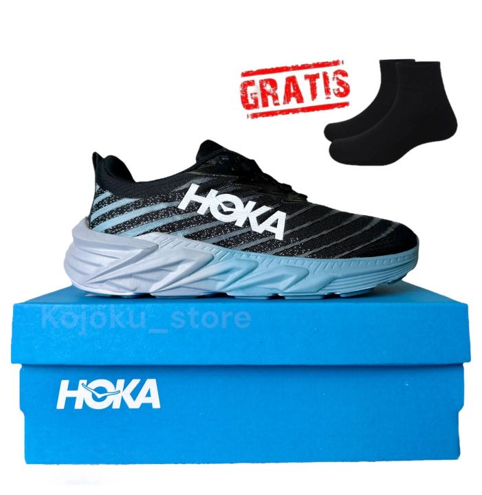 Sepatu Hoka Mach 5 mens running Jogging terbaru bersikulasi udara ...