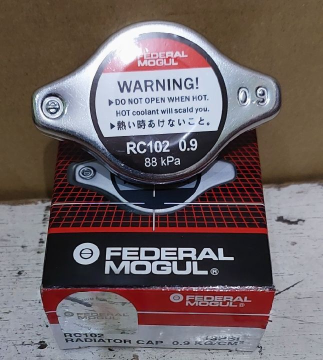 RC-102 RADIATOR CAP 0.9KG SMALL FEDERAL | Lazada PH