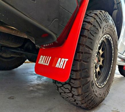 RALLIART Mud flaps Mud guard made in Thailand | Lazada PH