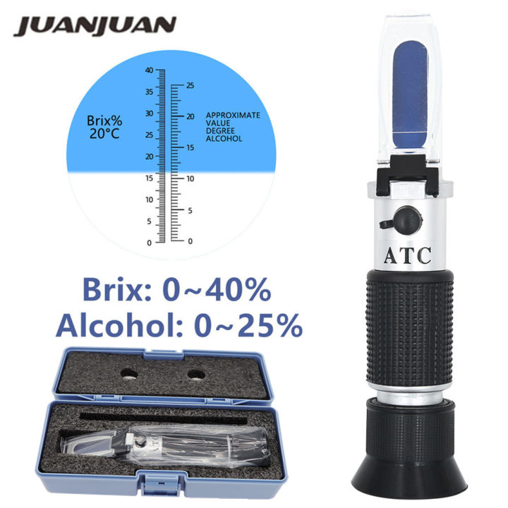 Handheld Salinity Refractometer 0-10% Seawater Salinity Hydrometer ATC ...